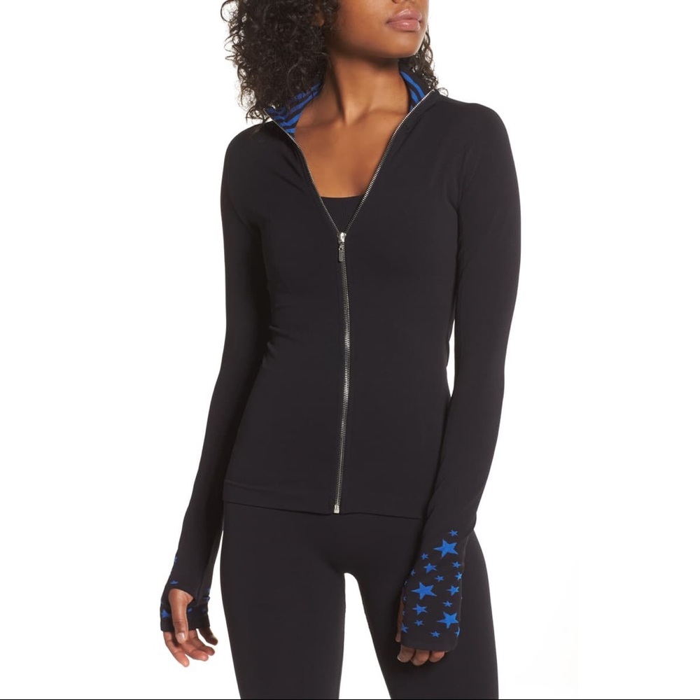 Boom Boom Athletica Seamless Star Jacket. - Gem